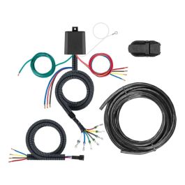 Universal 7-Way Custom Harness w/ HD Converter Module, Backup & Brake ...